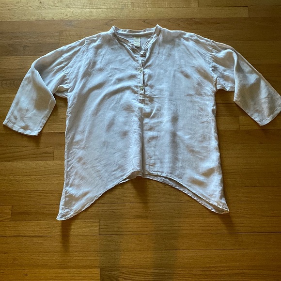 Match point | Tops | Match Point Lagenlook Linen Long Top | Poshmark